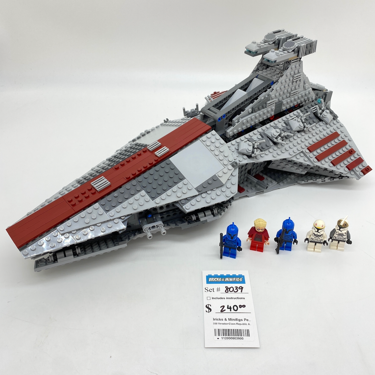8039 Venator-Class Republic Attack Cruiser (U) – Bricks & Minifigs ...