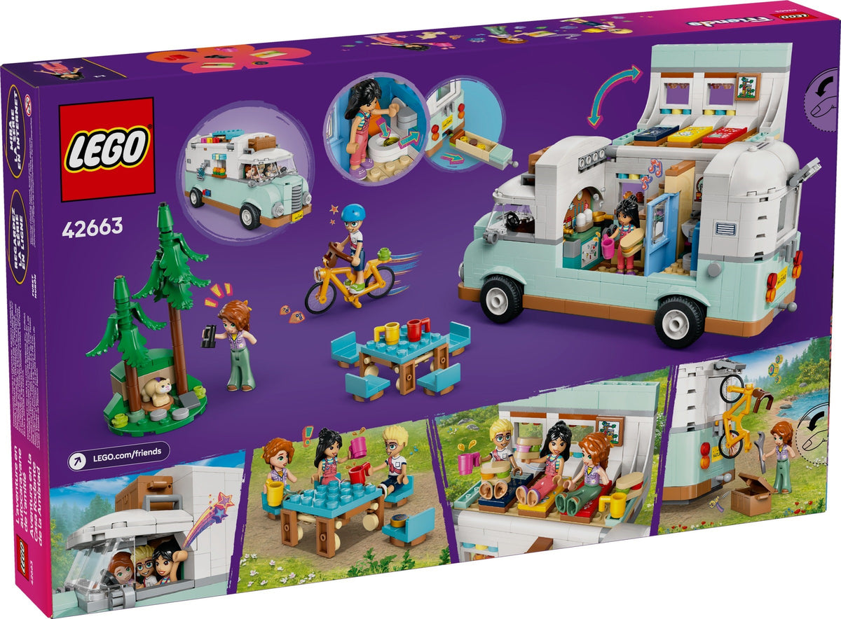 42663 Friendship Camper Van Adventure – Bricks & Minifigs - Pearland