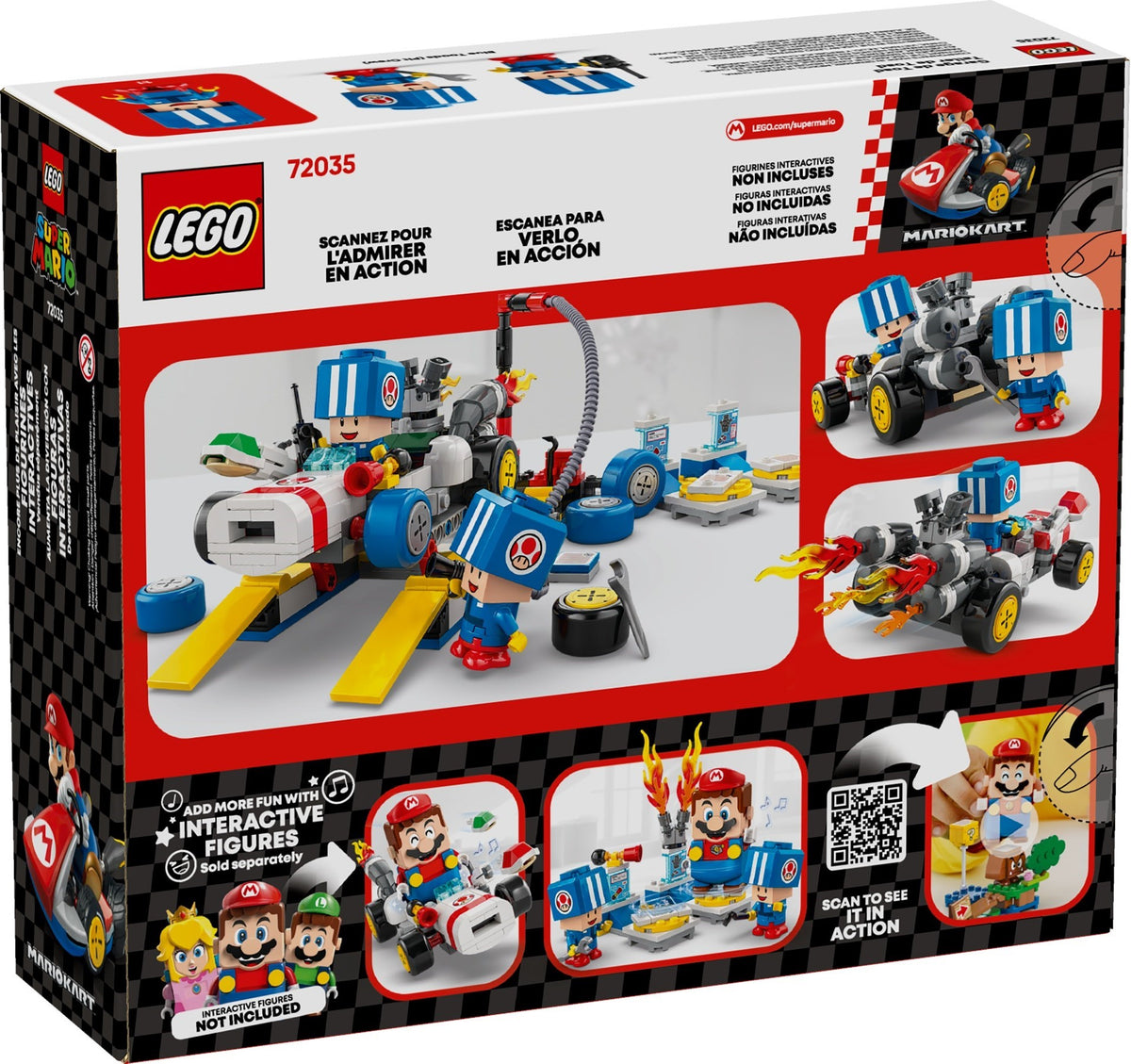 72035 Mario Kart – Toad's Garage – Bricks & Minifigs - Pearland