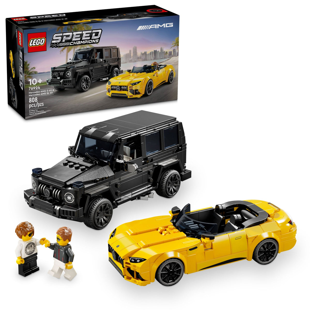76924 Mercedes-AMG G 63 & Mercedes-AMG SL 63 – Bricks & Minifigs - Pearland