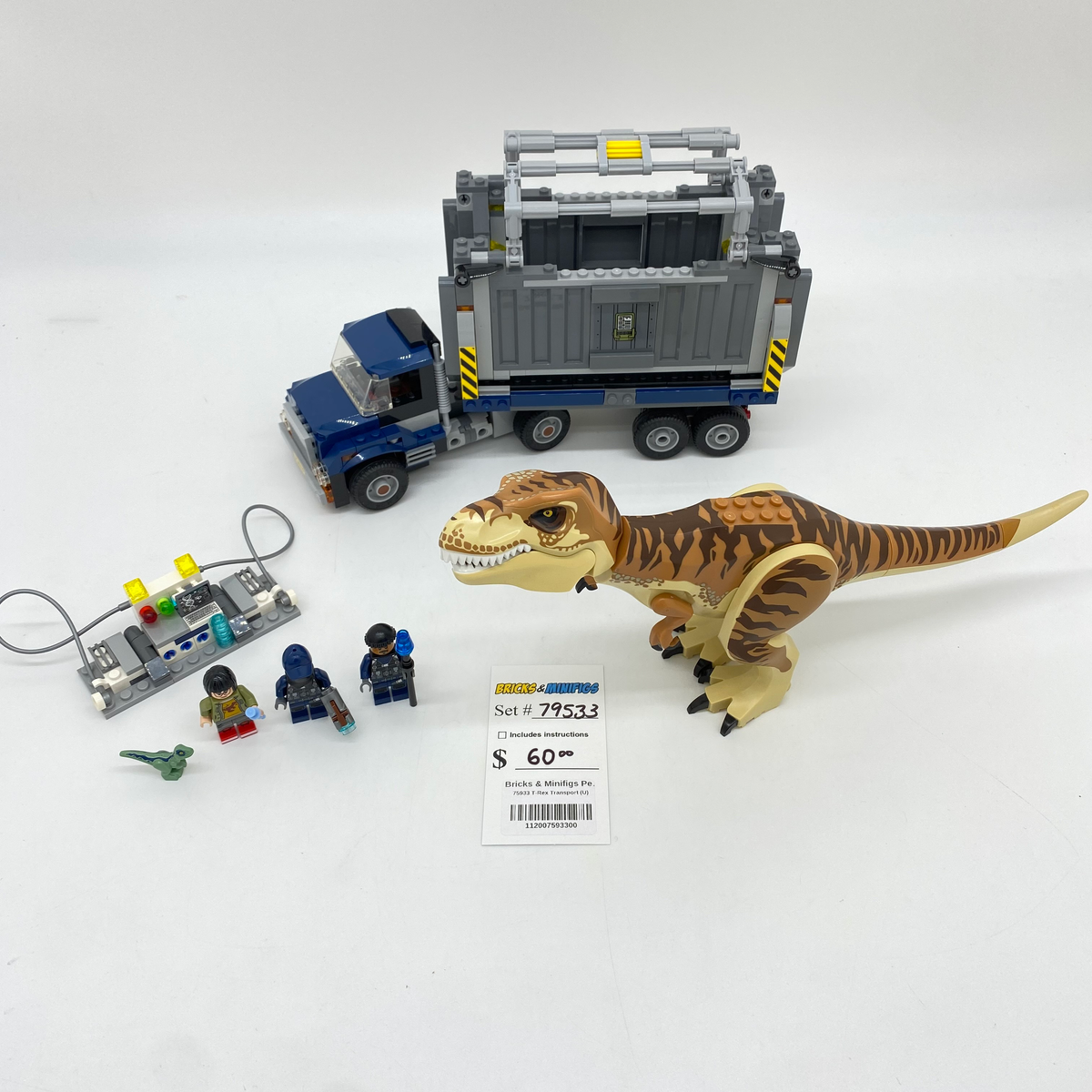 75933 T-Rex Transport (U) – Bricks & Minifigs - Pearland