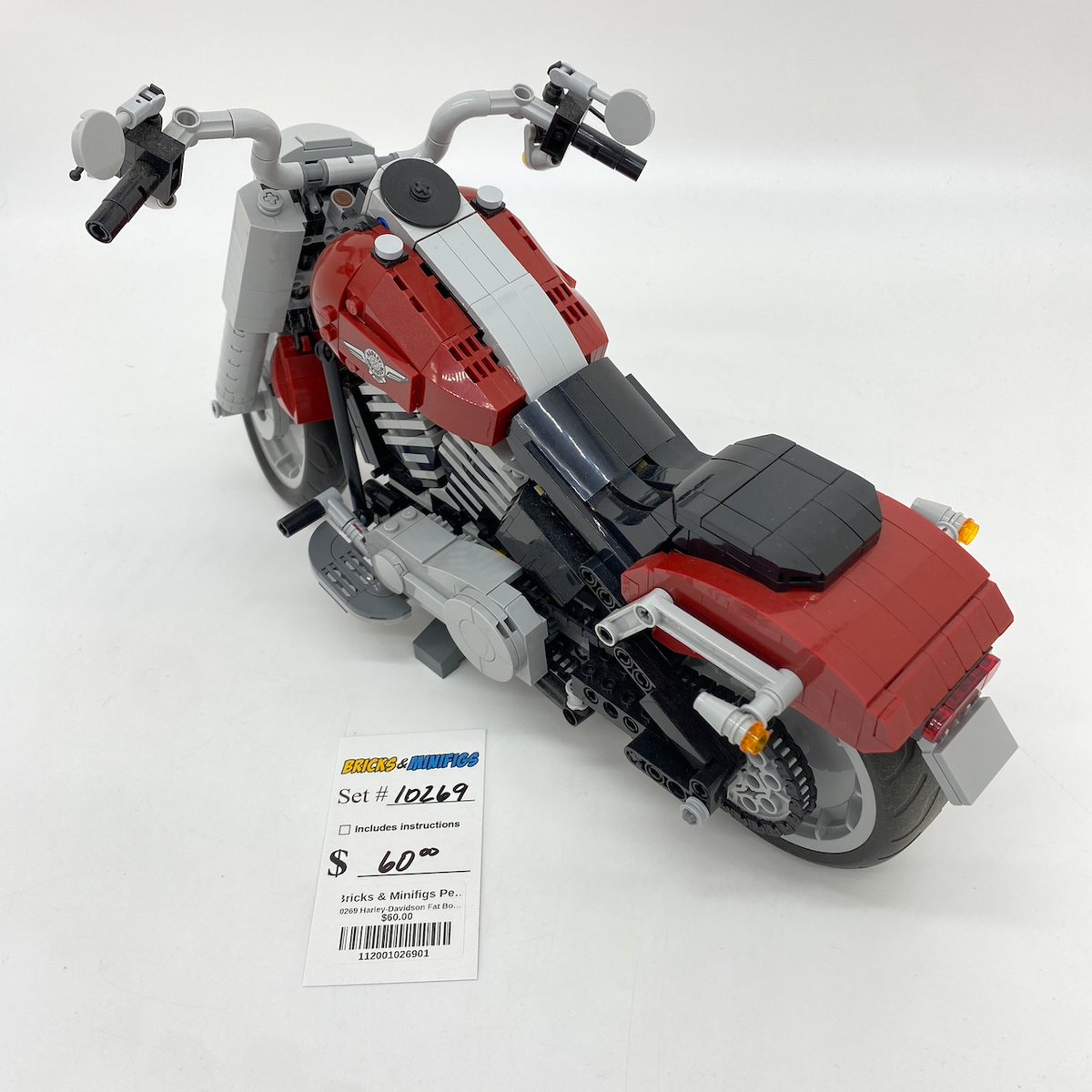 10269 Harley-Davidson Fat Boy (U1) – Bricks & Minifigs - Pearland