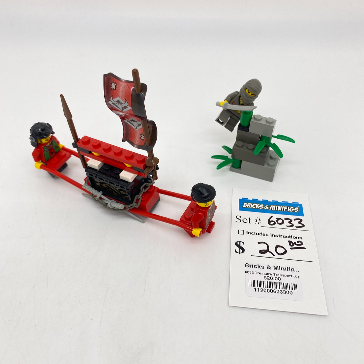 6033 Treasure Transport (U) – Bricks & Minifigs - Pearland