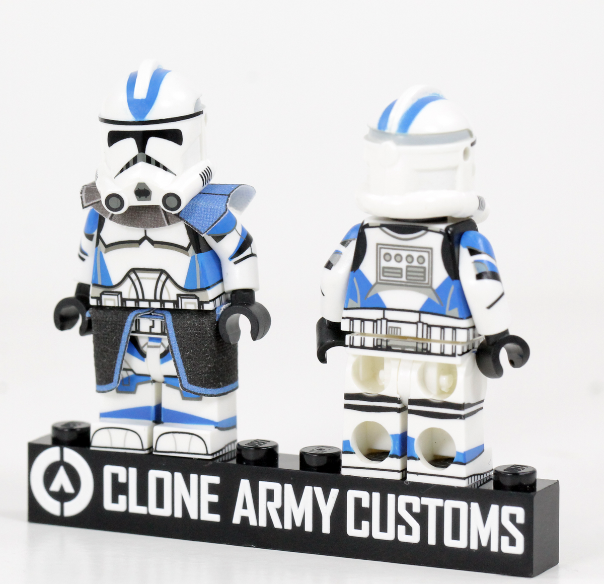 Custom Phase 2 212th Blue Corps Commander – Bricks & Minifigs - Pearland