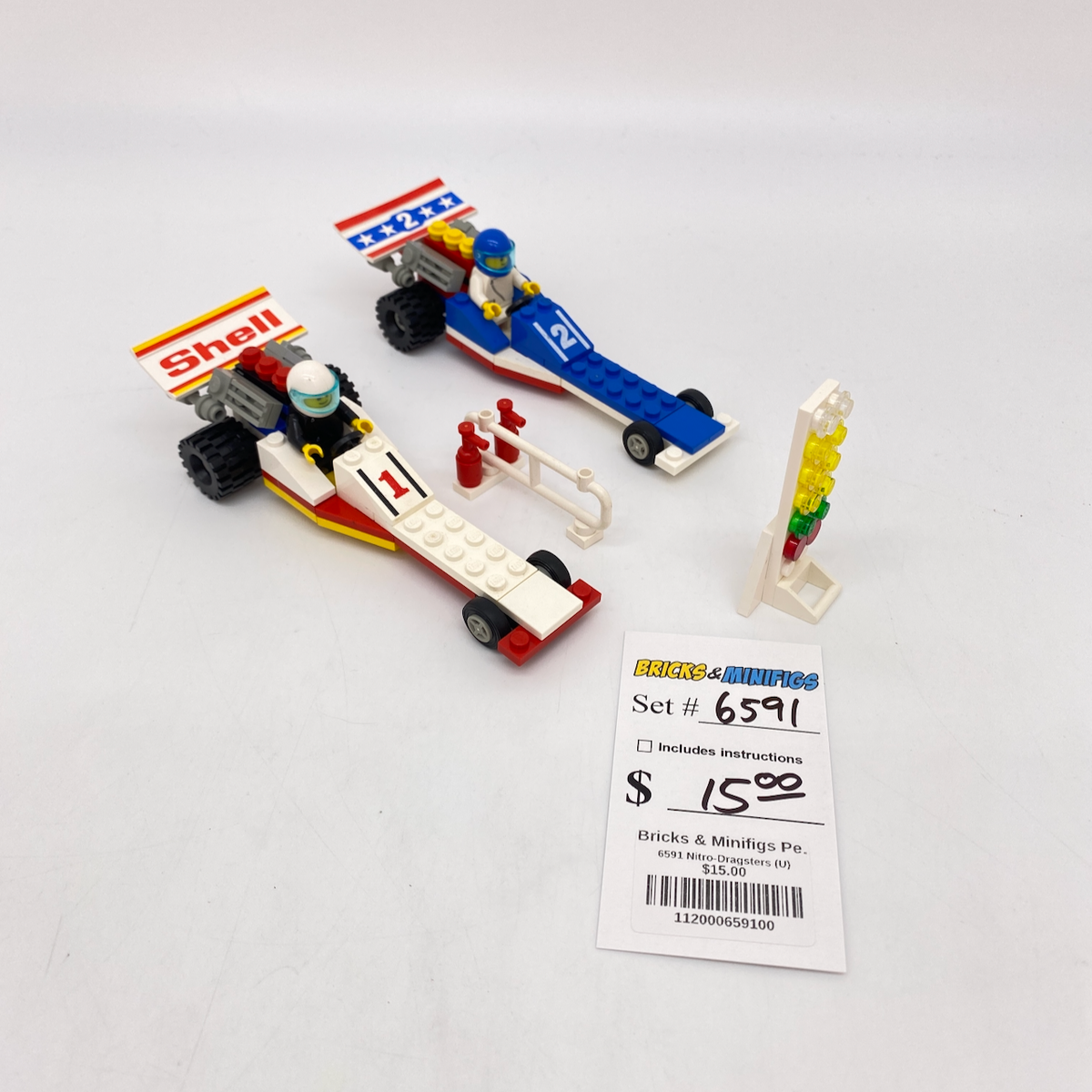 6591 Nitro Dragsters (U) – Bricks & Minifigs - Pearland
